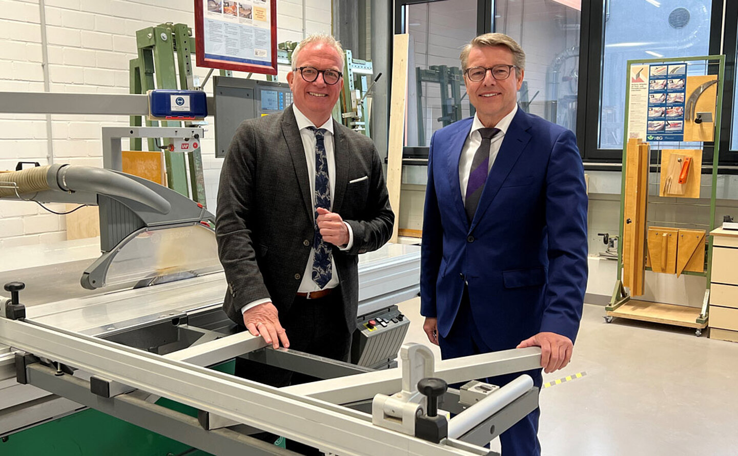 Kreisdirektor Dr. Stefan Funke besucht Kreishandwerkerschaft | KH ...