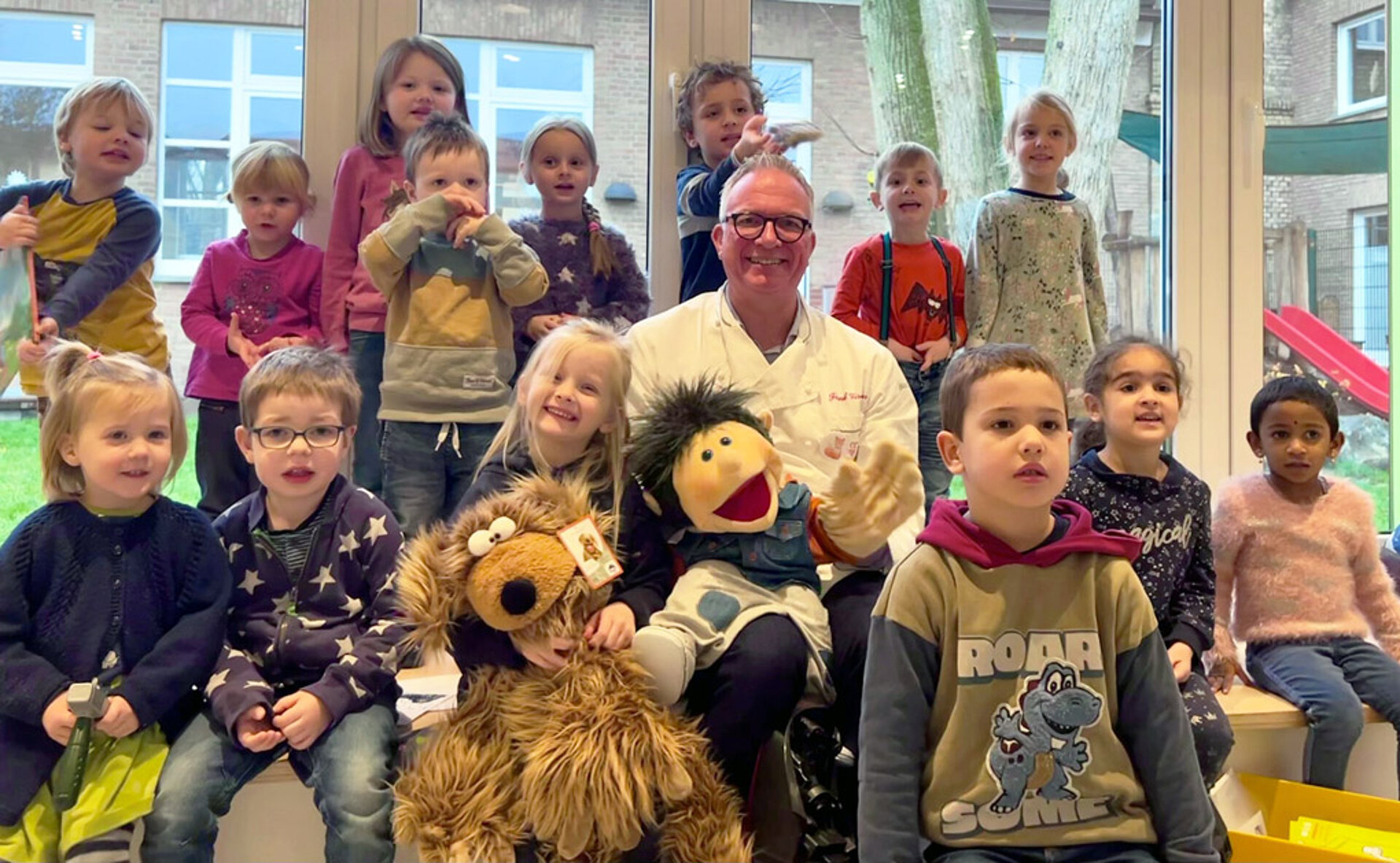 Jonas besucht die Kitas | KH Steinfurt-Warendorf